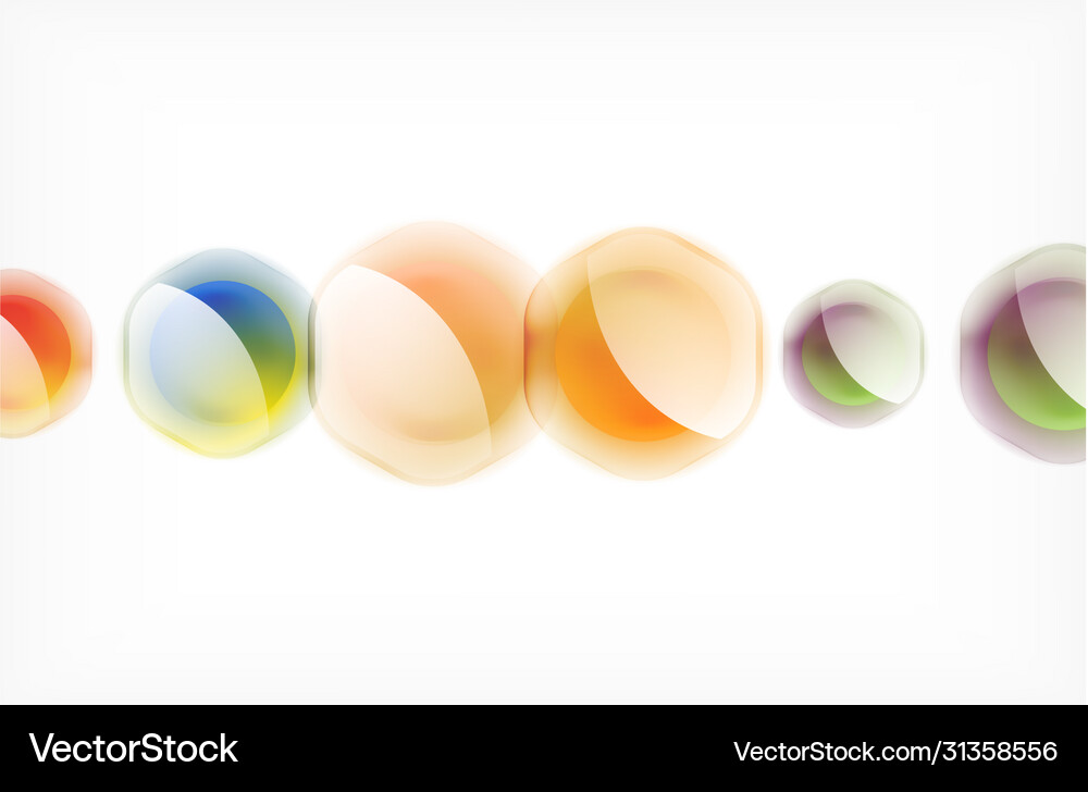 Abstract background - glass shiny transprent Vector Image