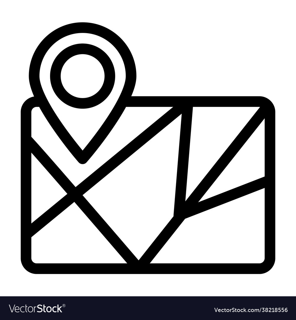 Map location Royalty Free Vector Image - VectorStock