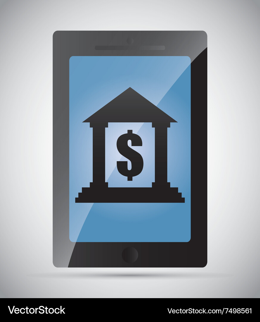 Bank savings and payments Royalty Free Vector Image