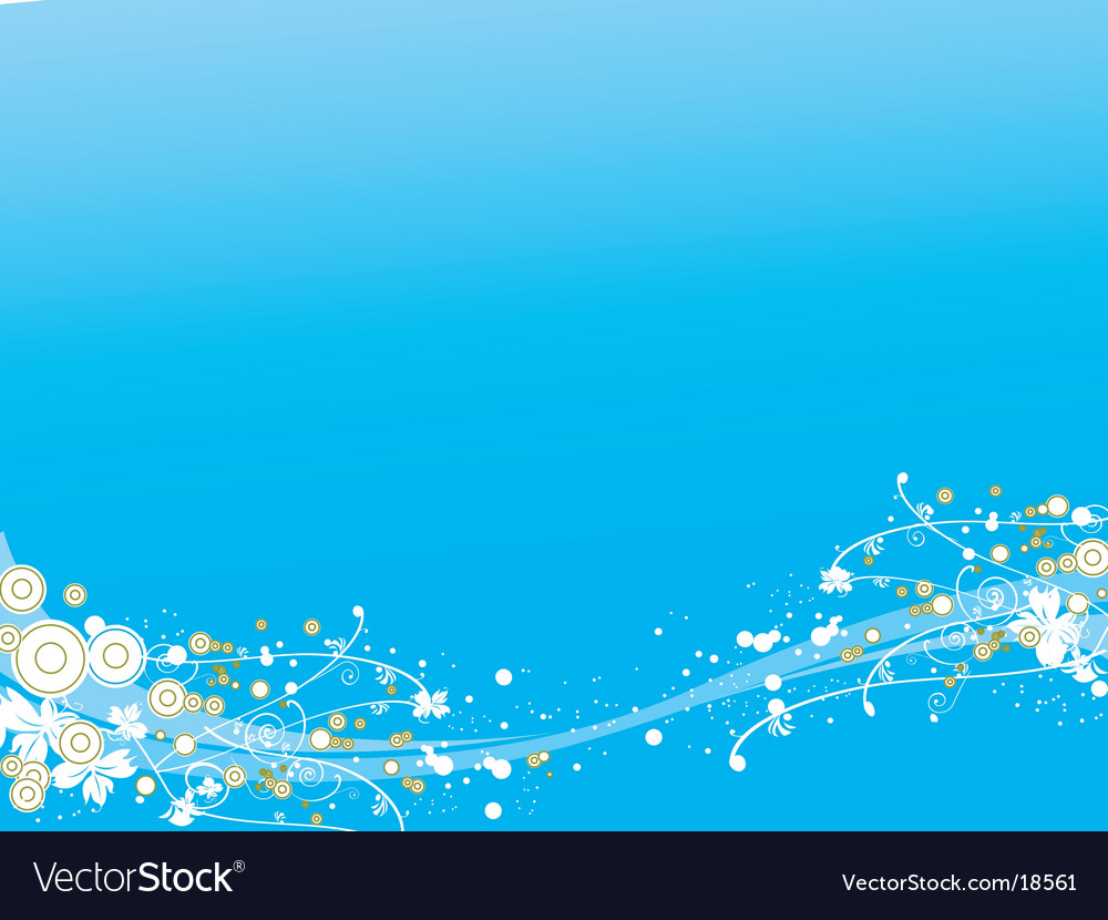 Blue abstract design Royalty Free Vector Image