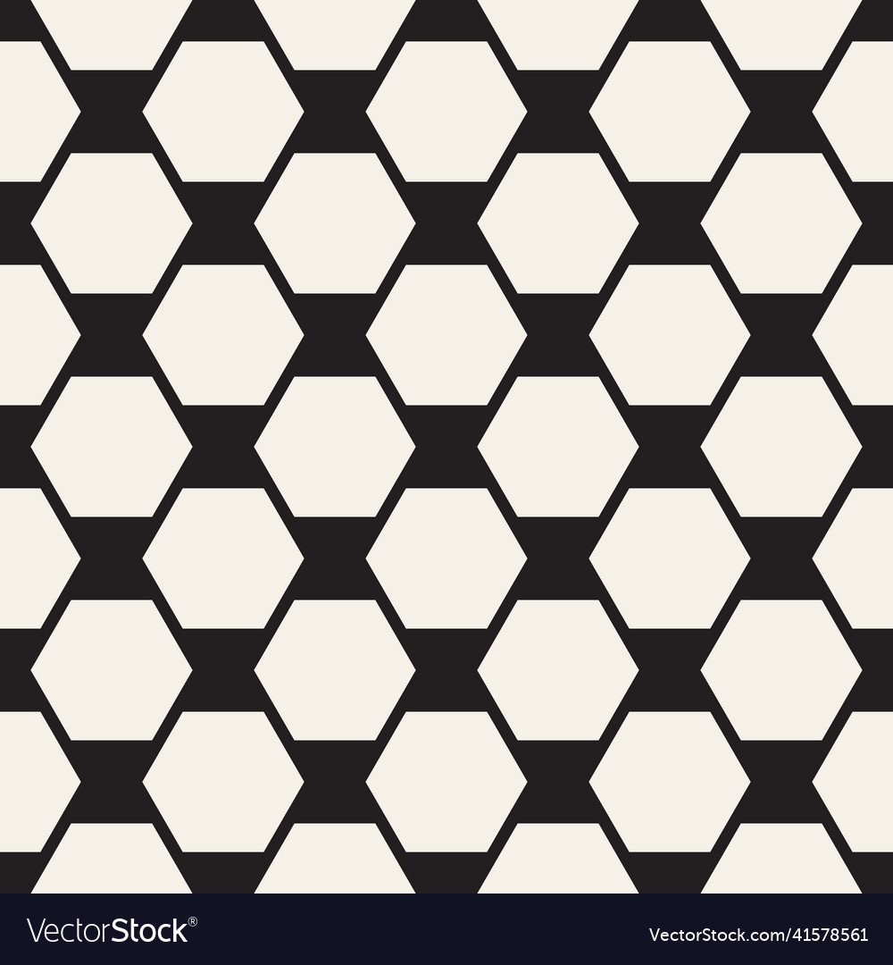 Seamless pattern repeating geometric elements Vector Image