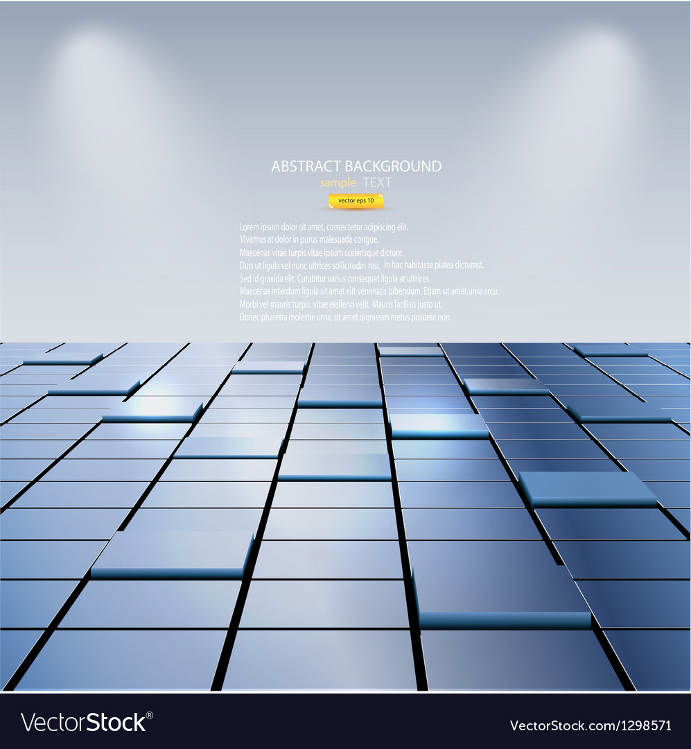 Abstract square background Royalty Free Vector Image