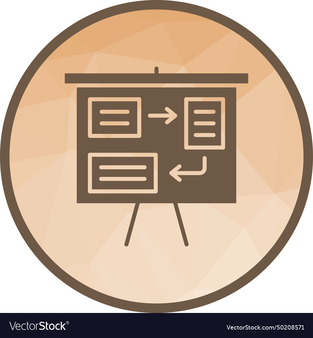 Development plan icon image Royalty Free Vector Image