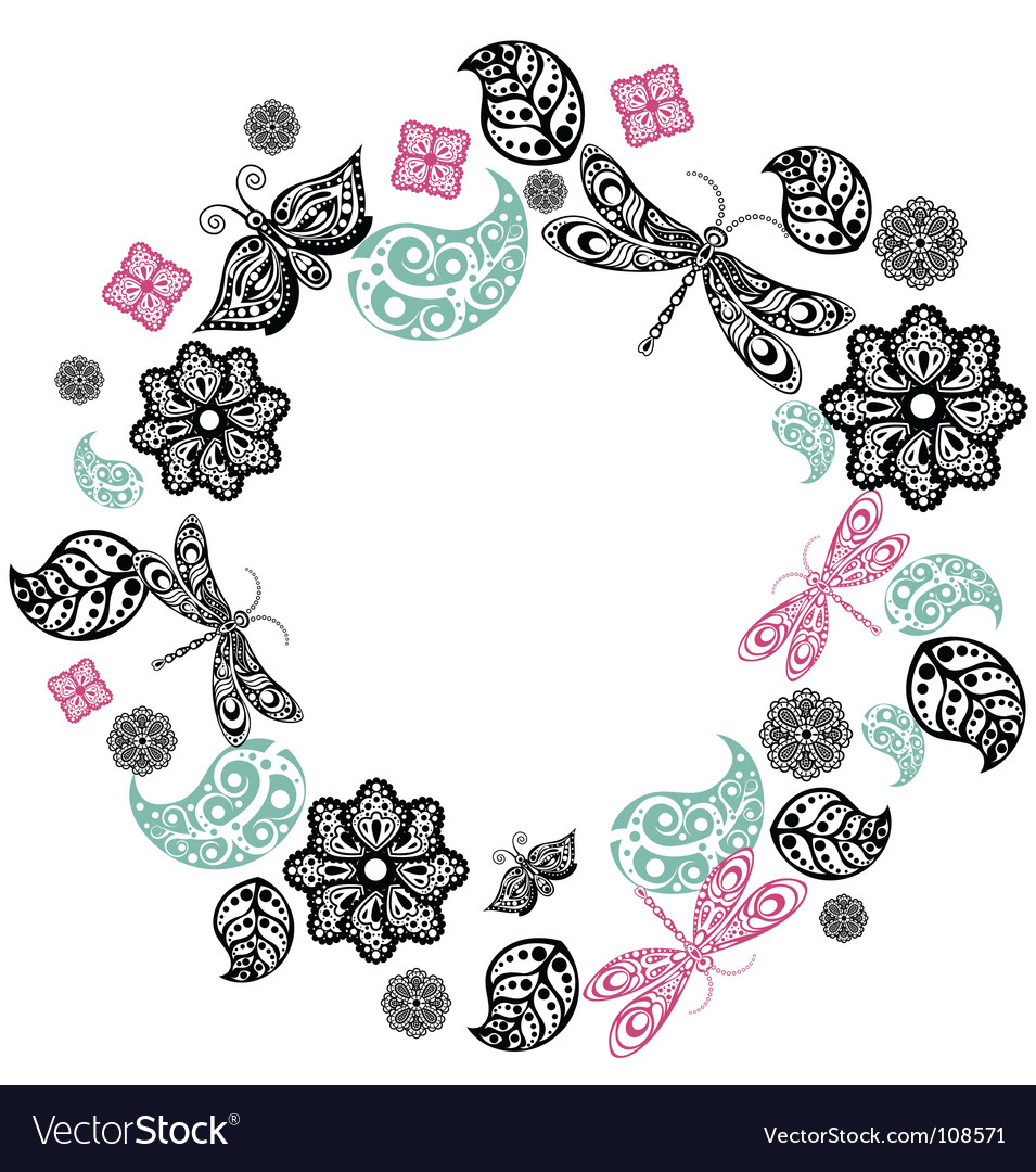 Frame elements Royalty Free Vector Image - VectorStock