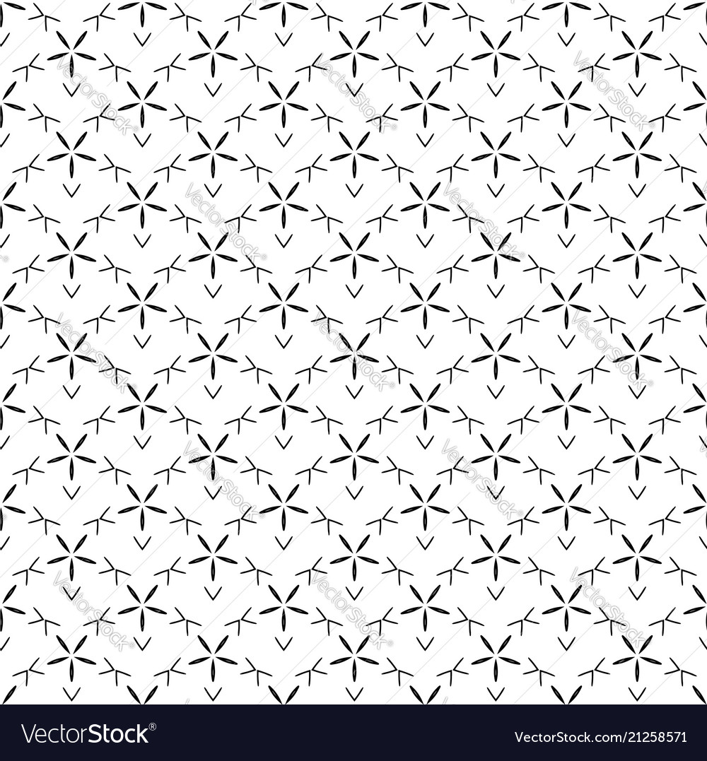 Subtle geometric ornament seamless pattern Vector Image