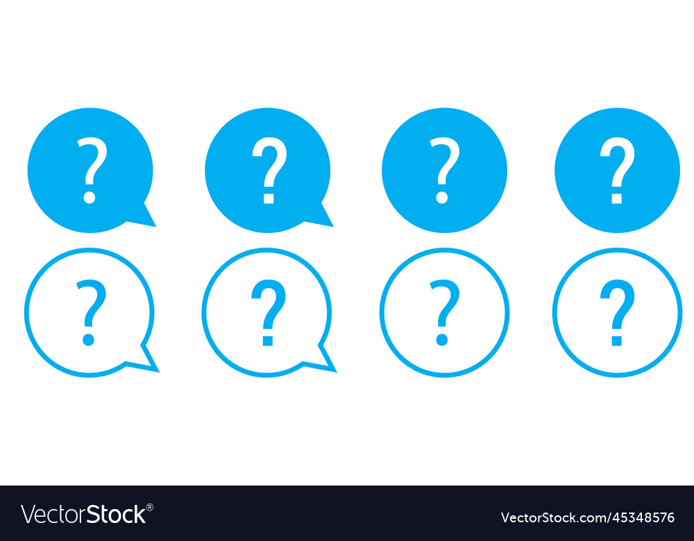 Help sign speech bubbles Royalty Free Vector Image