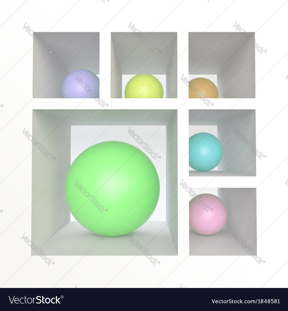 3d Royalty Free Vector Image - VectorStock