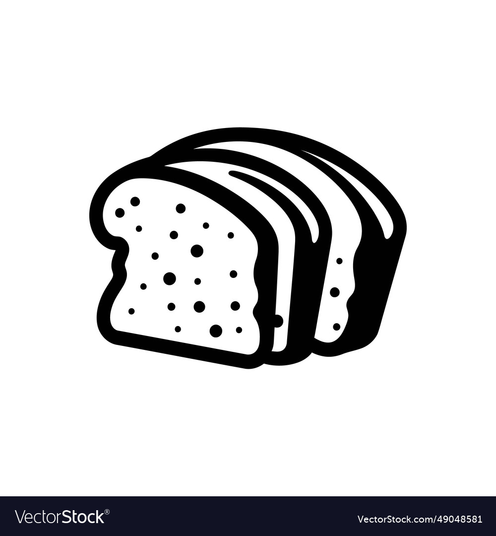 Bread slice pack Royalty Free Vector Image - VectorStock