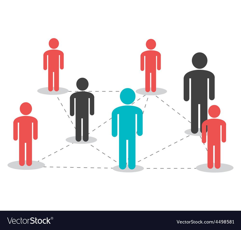 Network design Royalty Free Vector Image - VectorStock