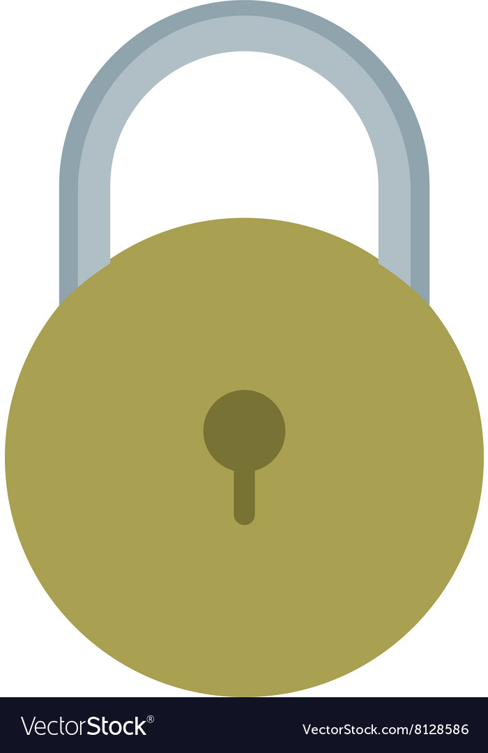 Lock ii Royalty Free Vector Image - VectorStock
