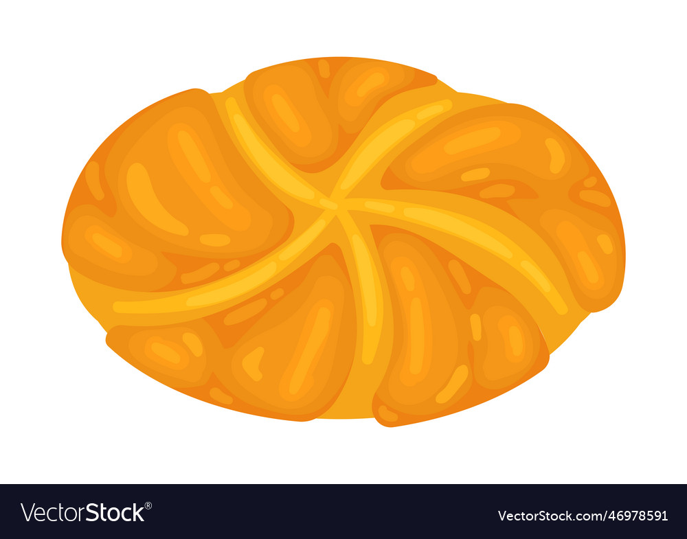 Bun bread icon Royalty Free Vector Image - VectorStock