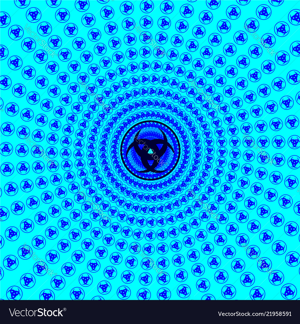 Three crescent - background Royalty Free Vector Image