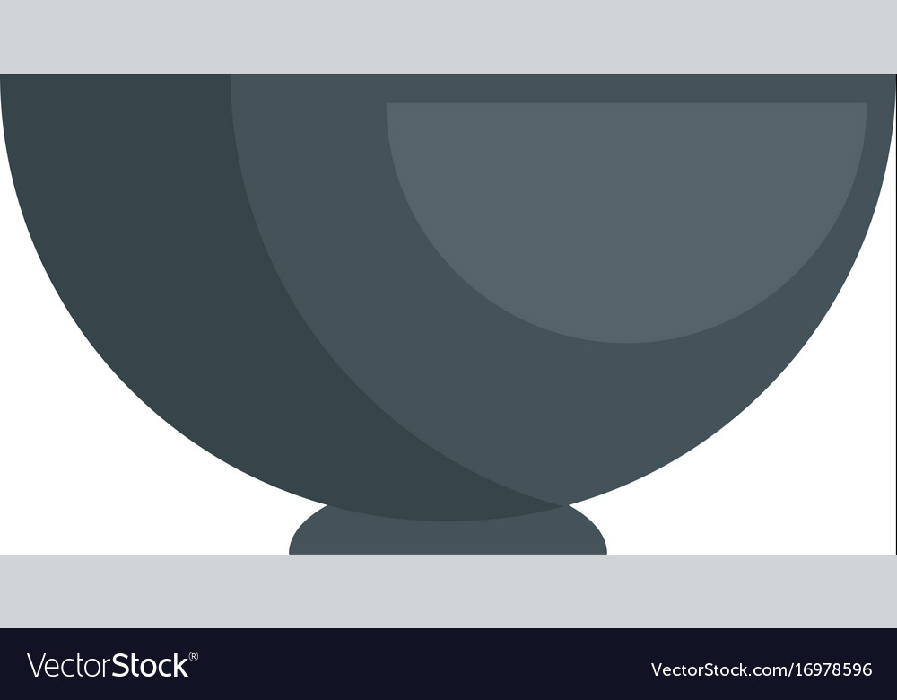 Empty dish symbol Royalty Free Vector Image - VectorStock