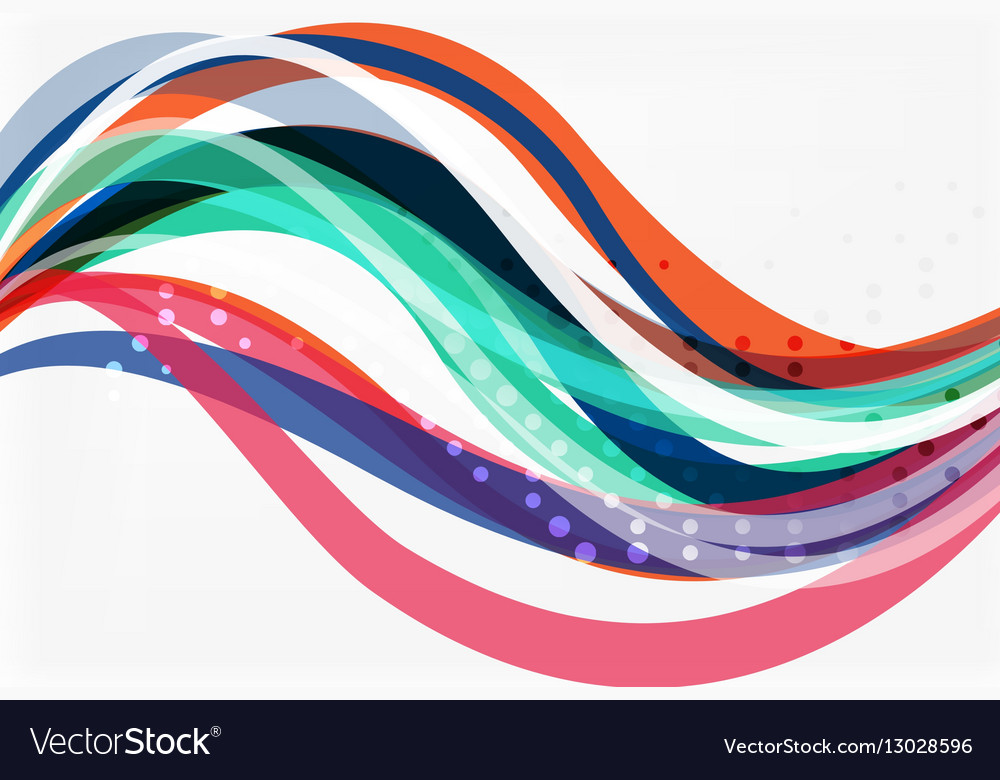 Flowing abstract background Royalty Free Vector Image