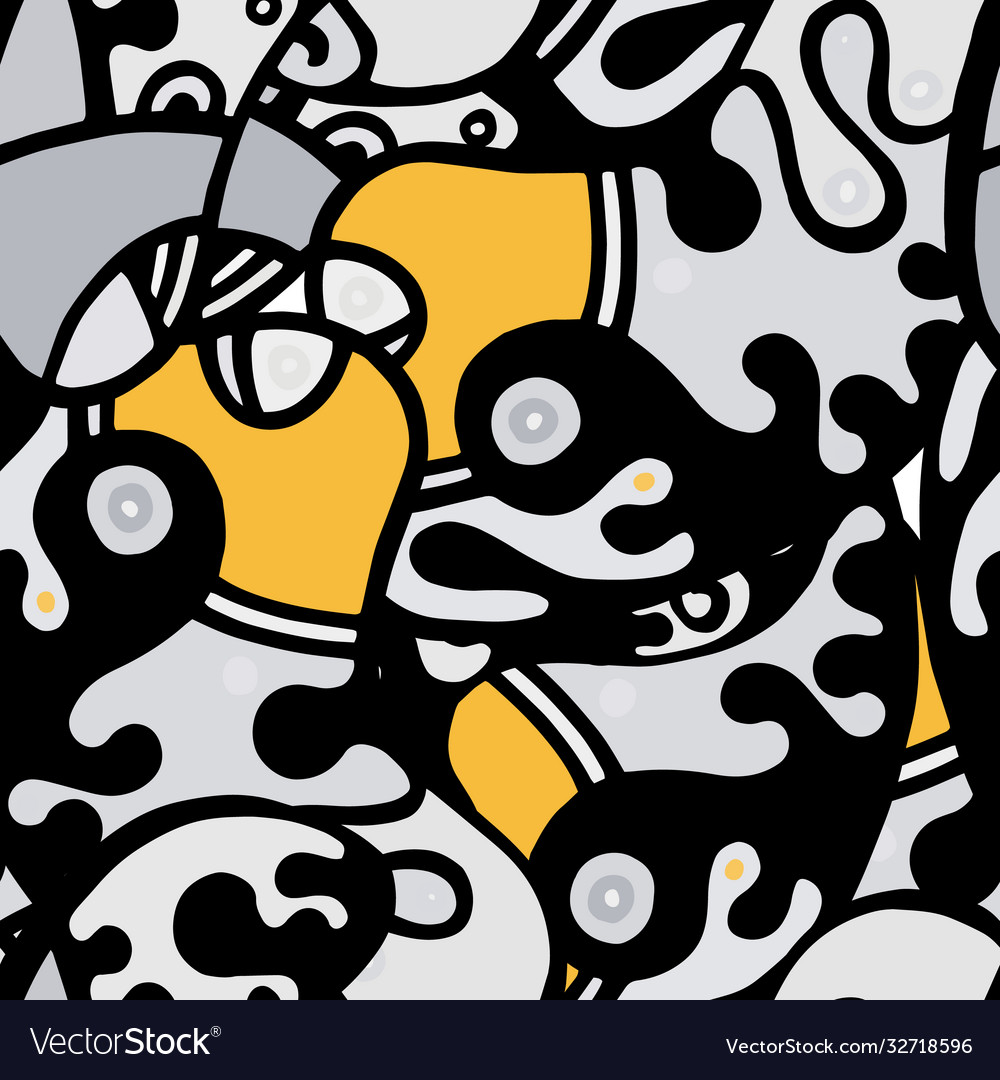 Psychedelic print Royalty Free Vector Image - VectorStock