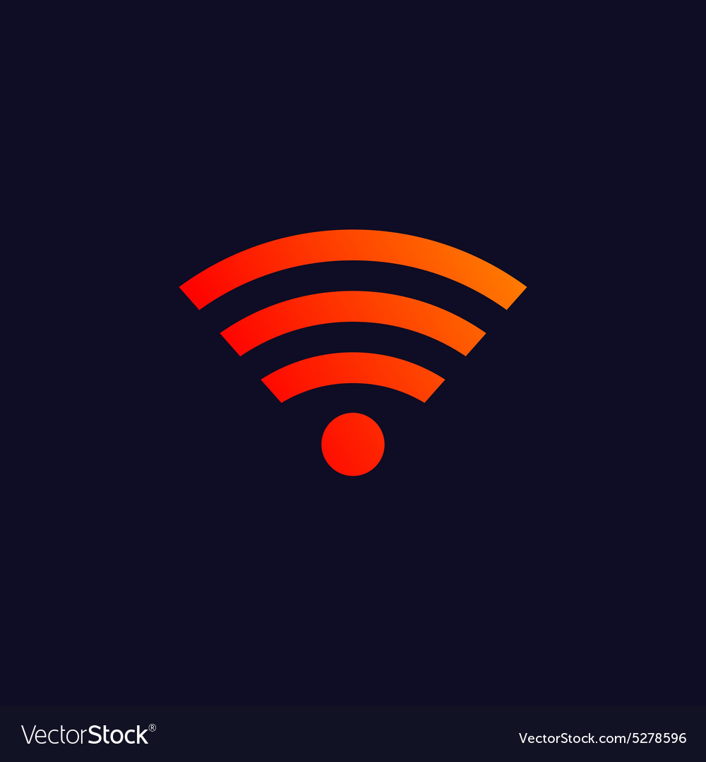 Wireless communication icon Royalty Free Vector Image