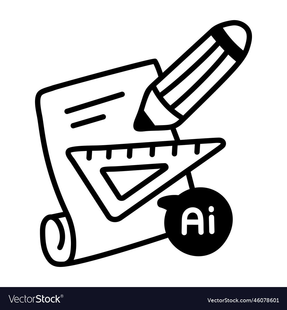 Drafting Royalty Free Vector Image - VectorStock