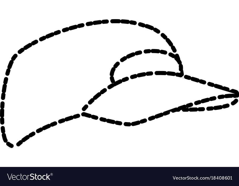 Hat cap isolated Royalty Free Vector Image - VectorStock
