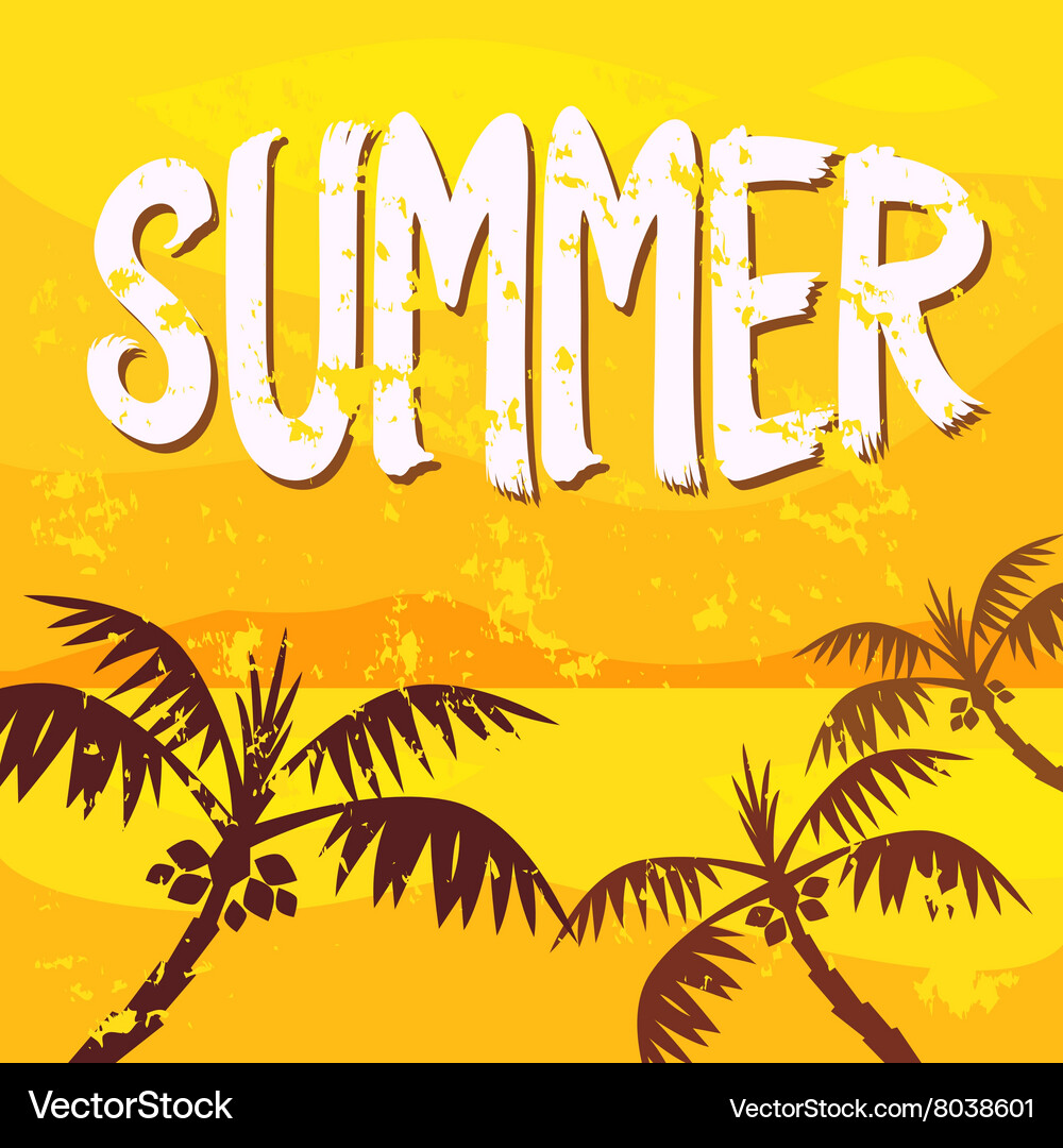 Summer Royalty Free Vector Image - VectorStock