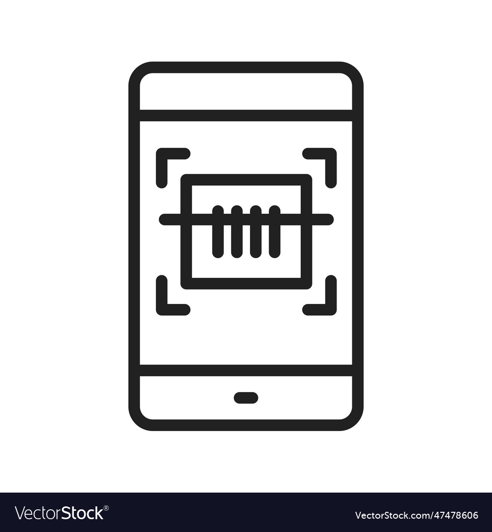 Scanner icon image Royalty Free Vector Image - VectorStock