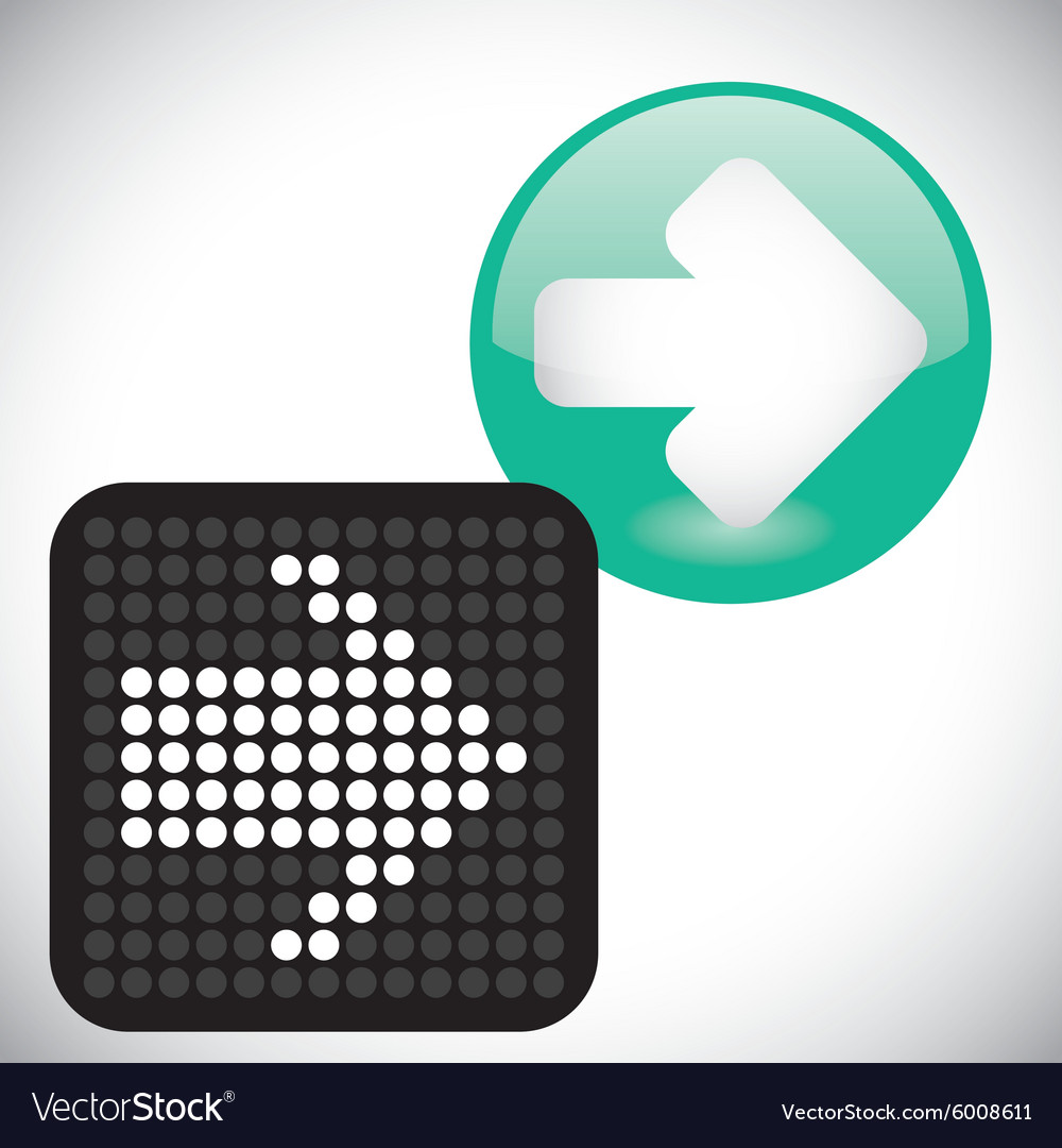Arrow design Royalty Free Vector Image - VectorStock