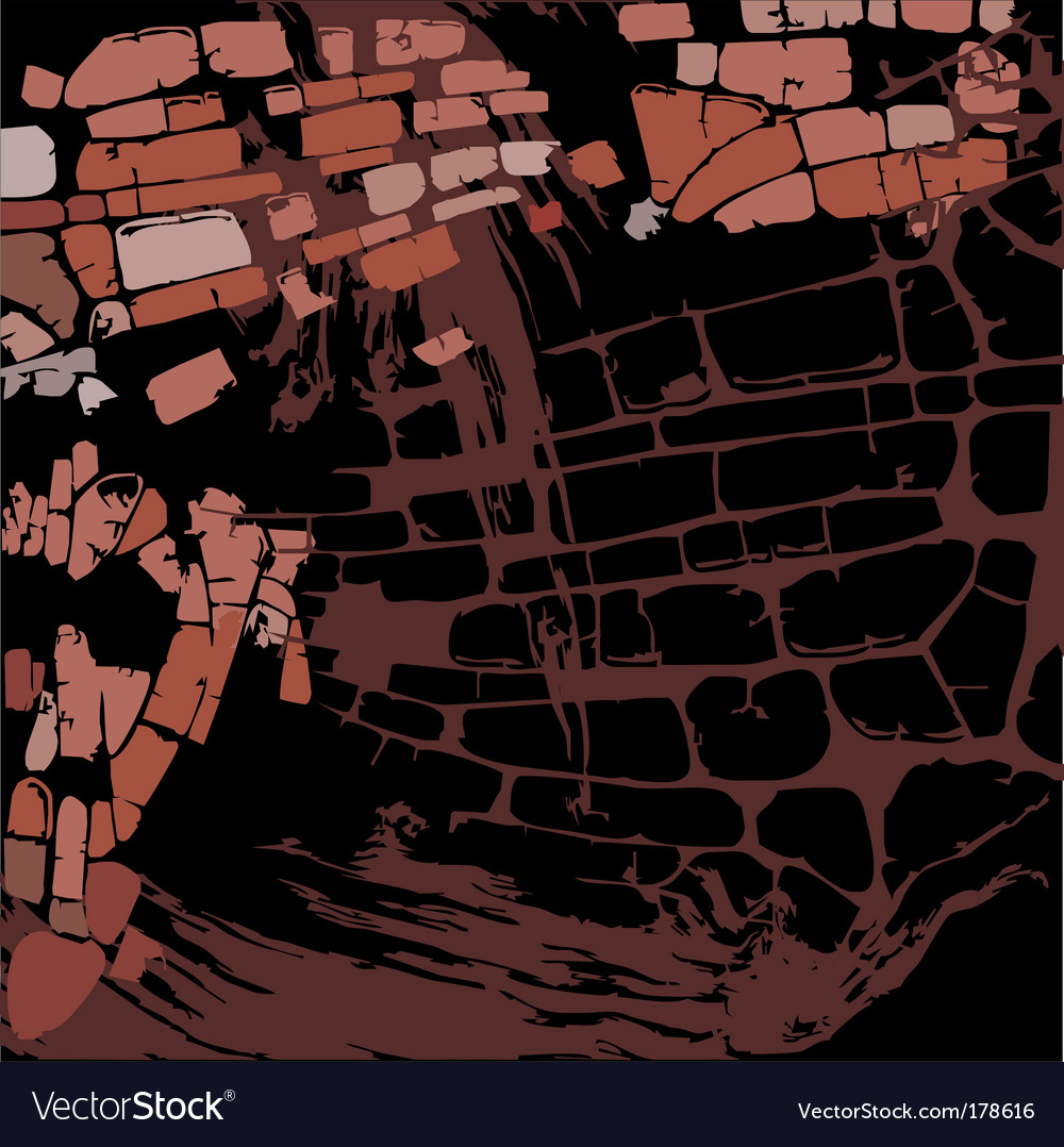 Abstract brick background Royalty Free Vector Image