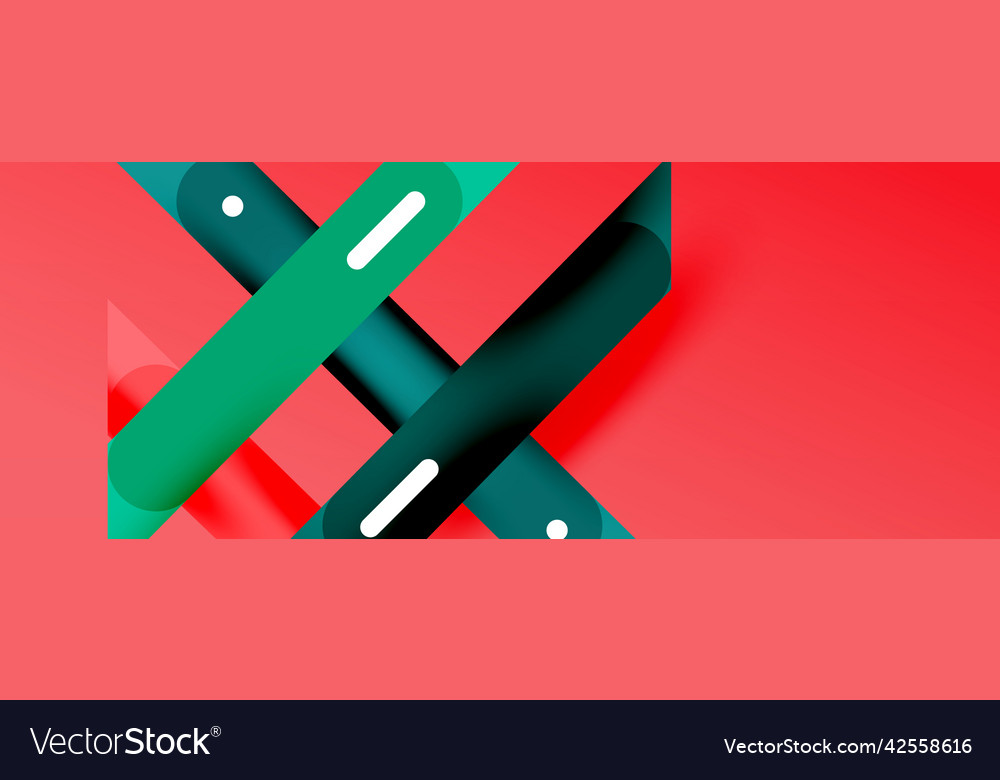 Background overlapping lines dynamic Royalty Free Vector
