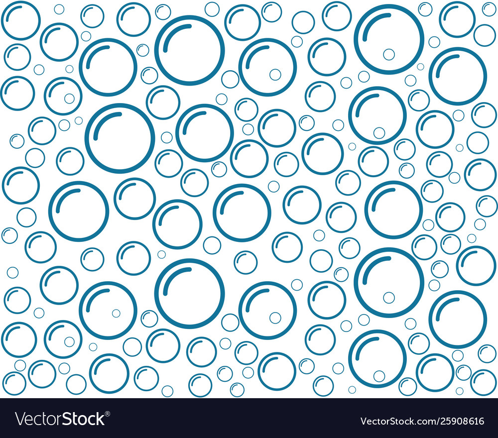 Bubble water Royalty Free Vector Image - VectorStock
