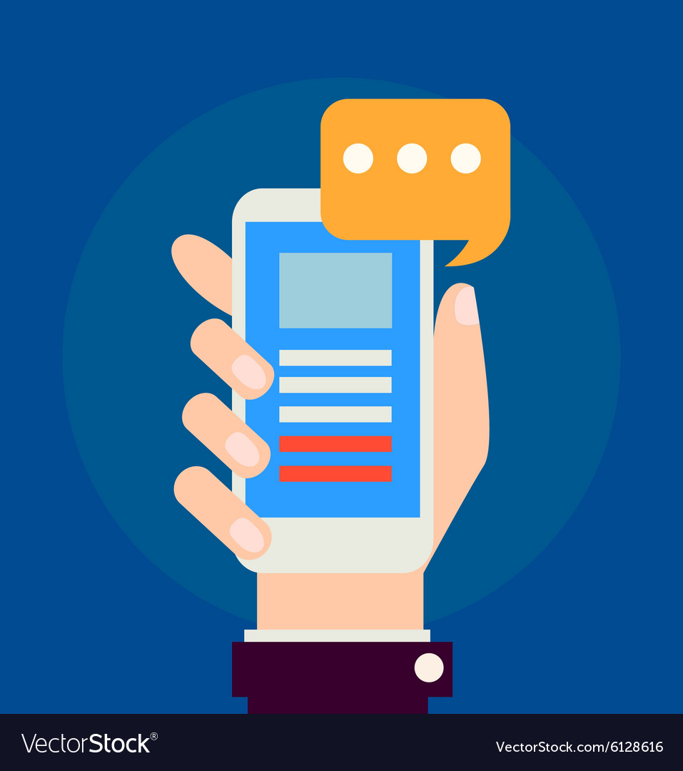 Flat Royalty Free Vector Image - VectorStock