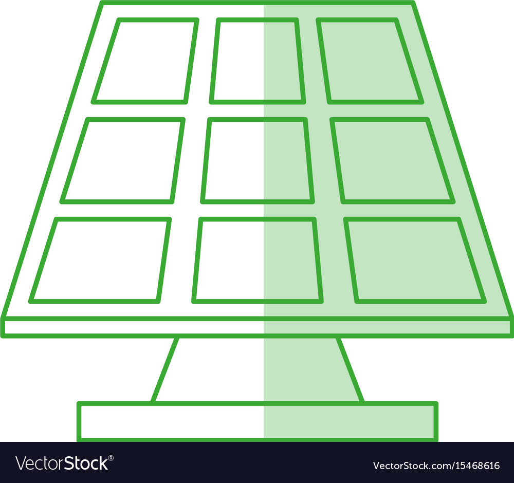 Solar panel Royalty Free Vector Image - VectorStock