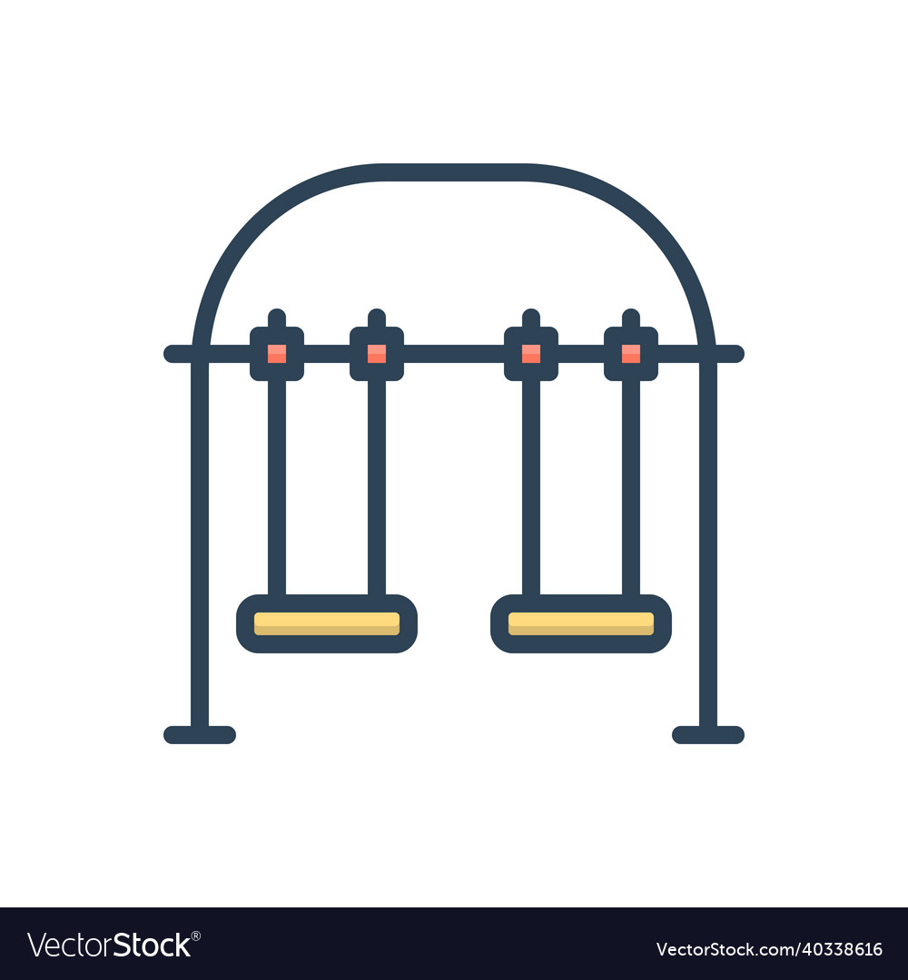 Swing Royalty Free Vector Image - VectorStock