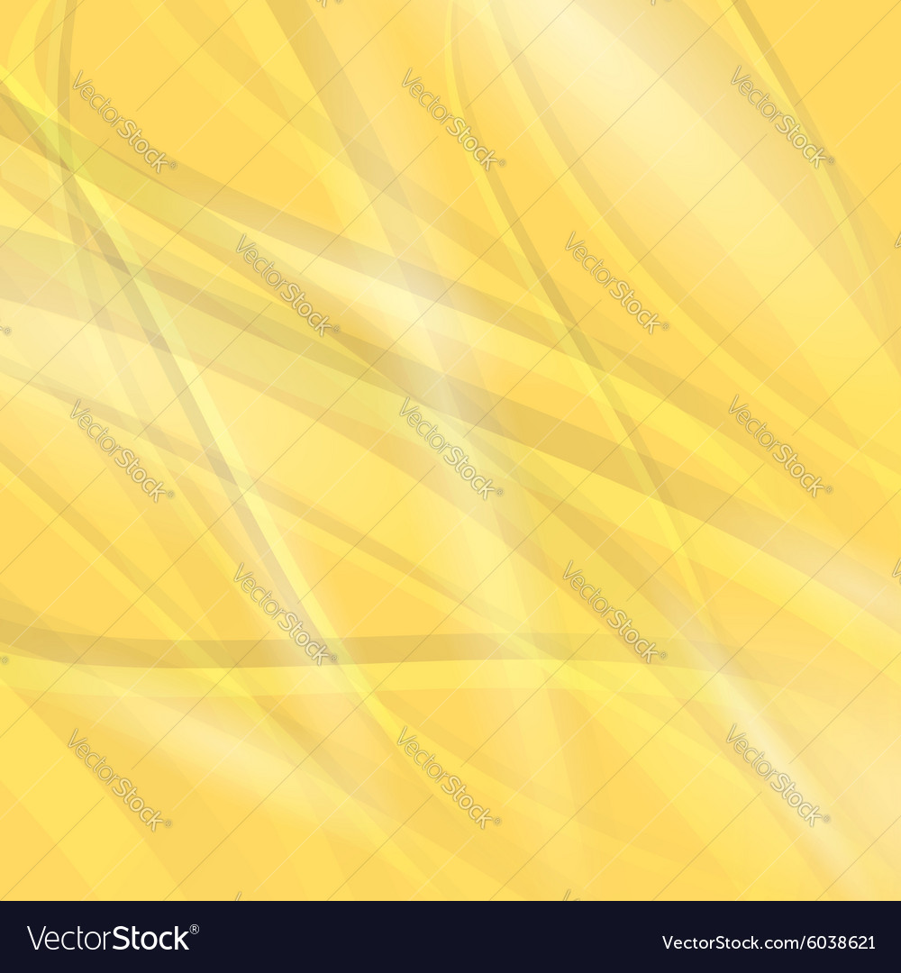 Abstract yellow wave background Royalty Free Vector Image