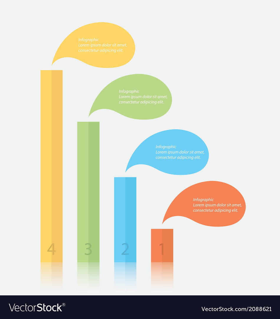 Bar infographics Royalty Free Vector Image - VectorStock