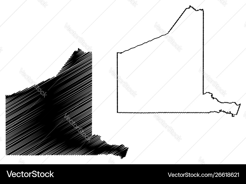 Gregg county texas counties in texas united Vector Image
