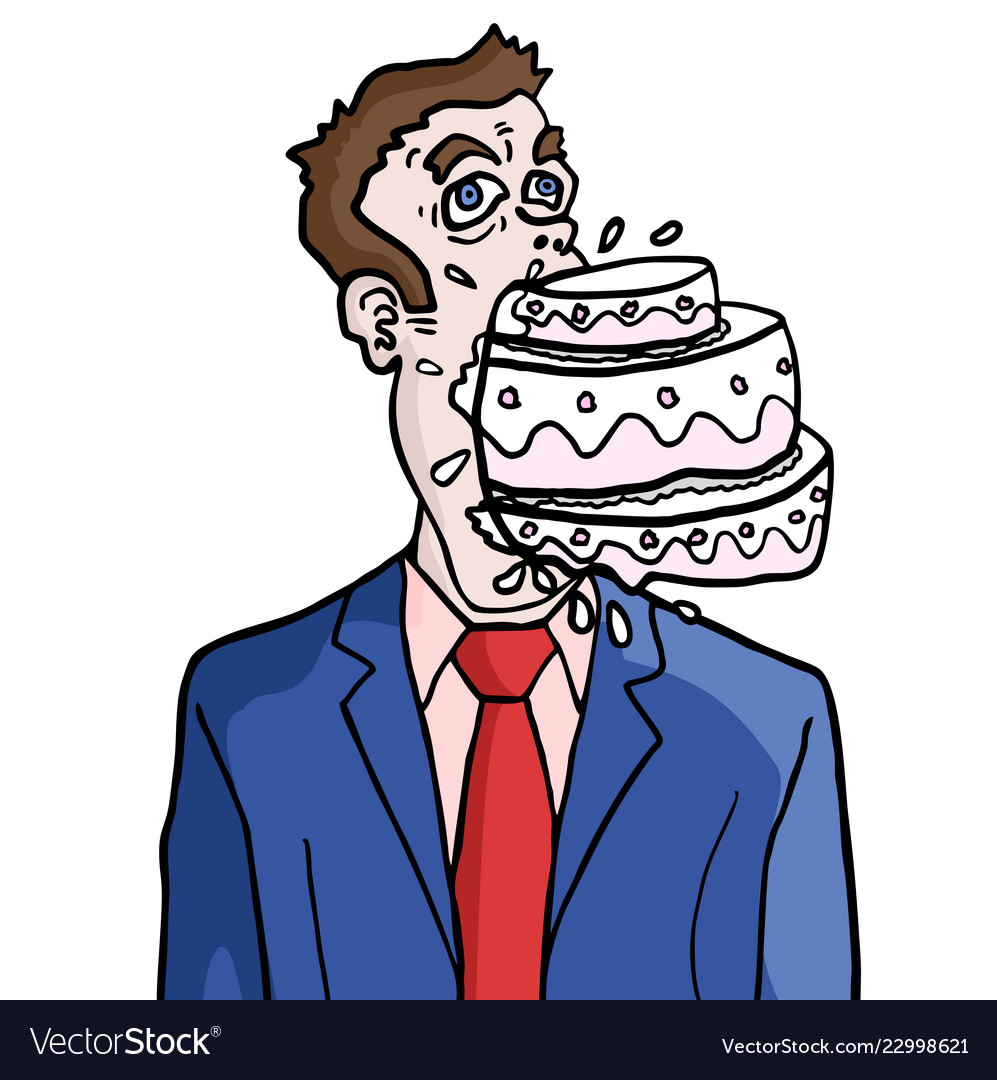 Taste man Royalty Free Vector Image - VectorStock