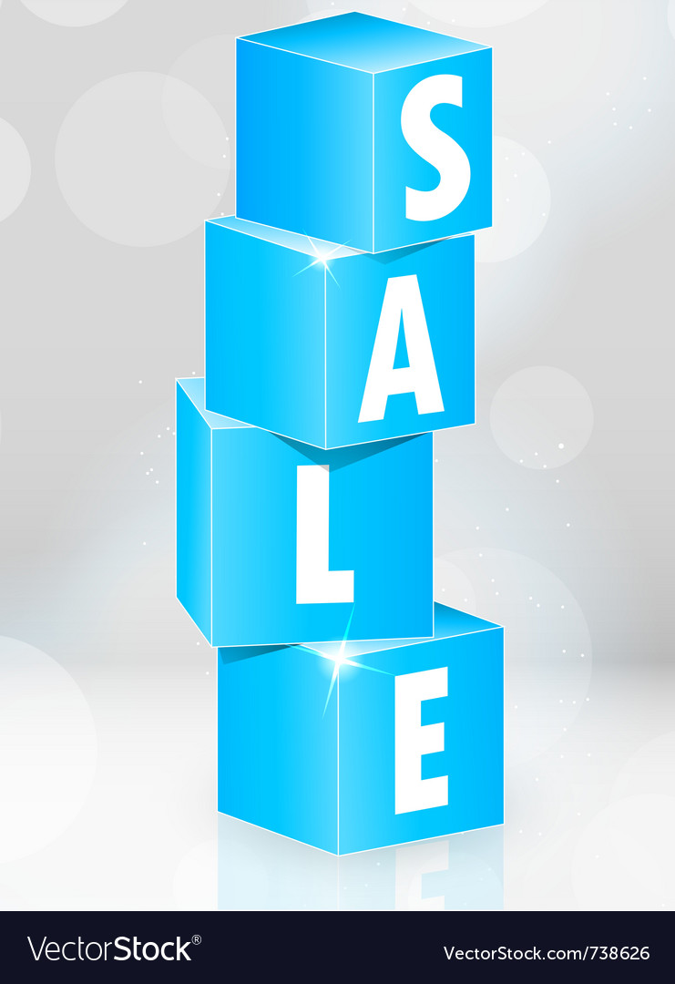 Abstract cubes Royalty Free Vector Image - VectorStock