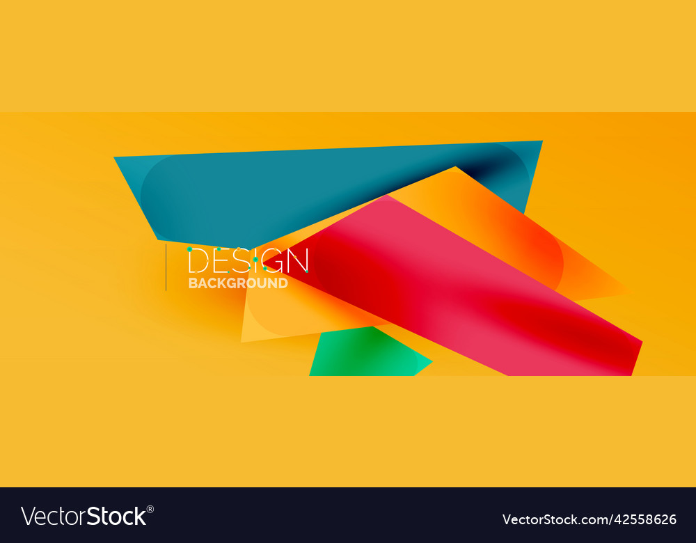 Background color abstract overlapping lines Vector Image