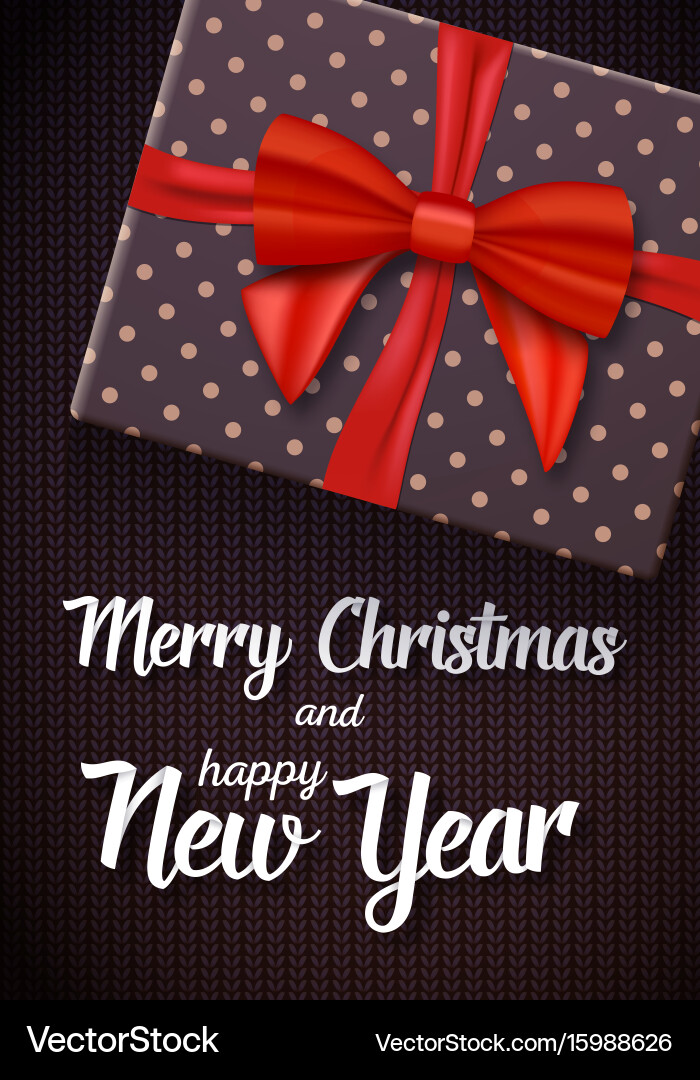 Marry christmas greeting card Royalty Free Vector Image