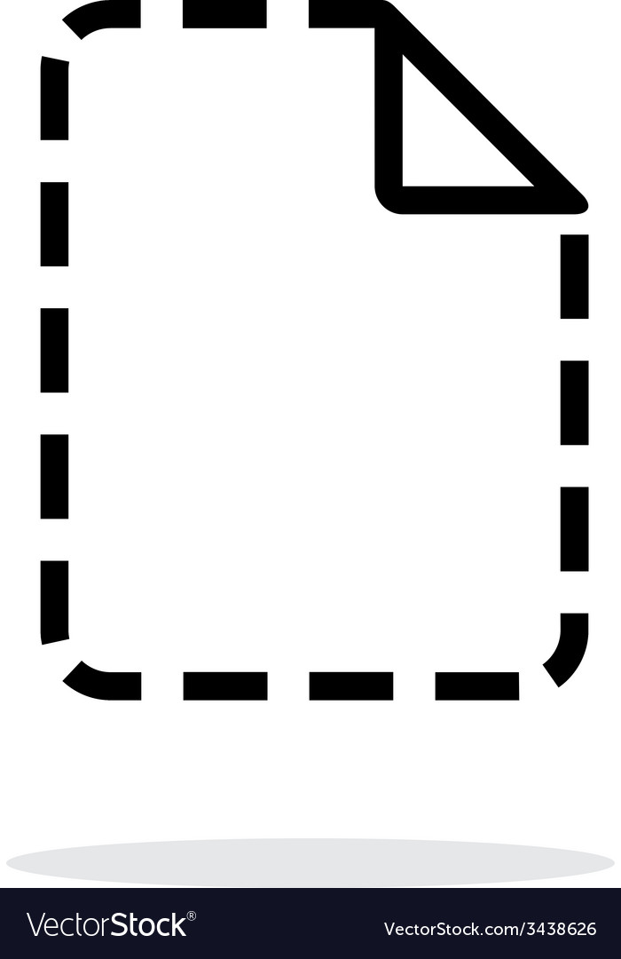 Missing File Icon Royalty Free Vector Image - VectorStock