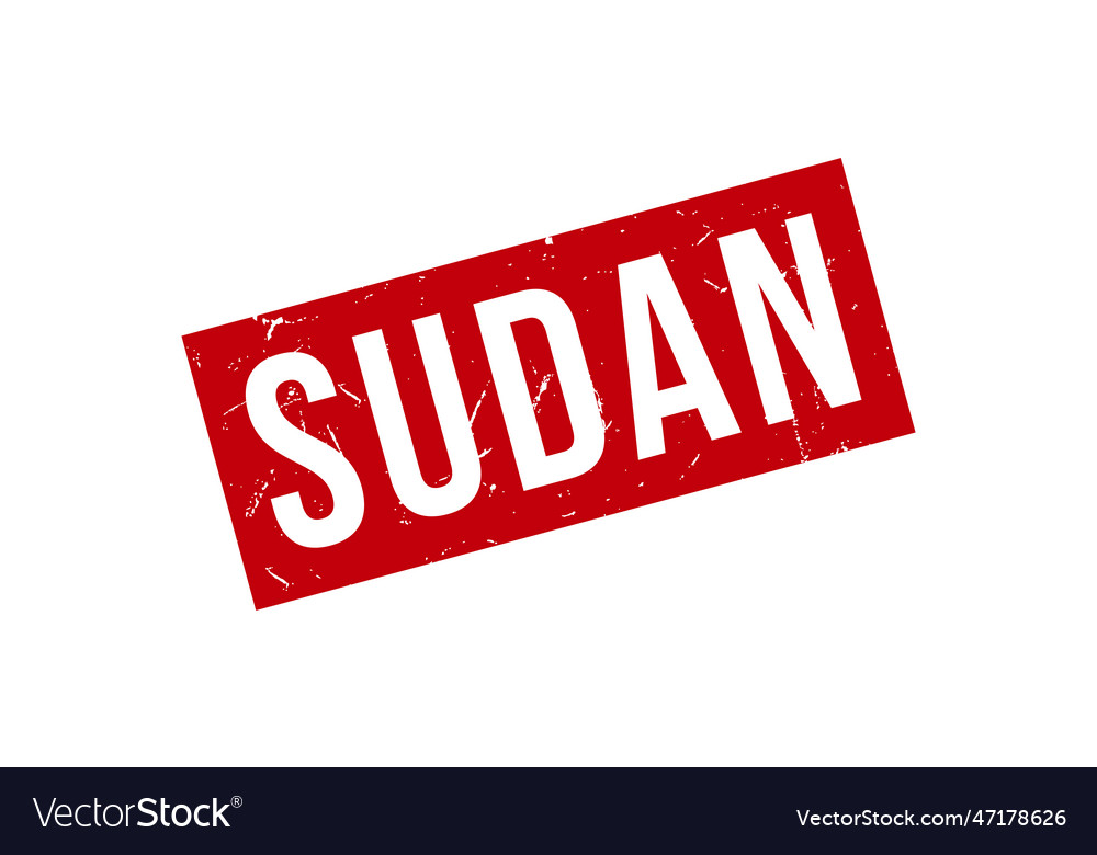 Sudan rubber stamp seal Royalty Free Vector Image Sudan rubber stamp seal Royalty Free Vector Image
