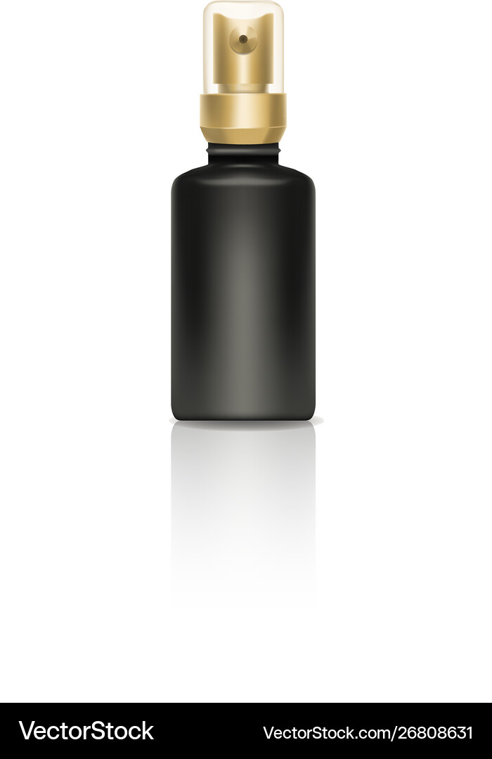 Cosmetic cream mock up bottle package Royalty Free Vector