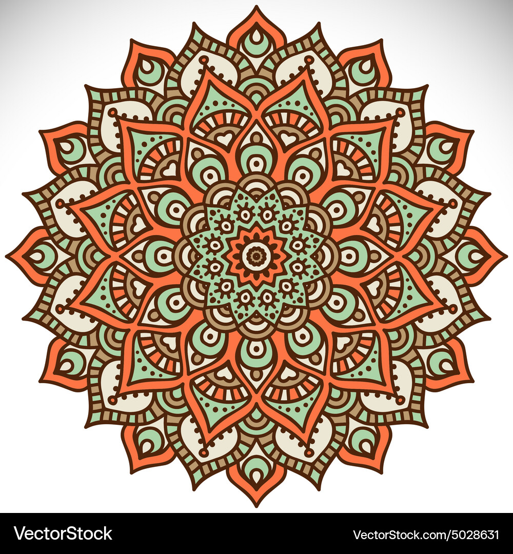 Mandala Royalty Free Vector Image - VectorStock