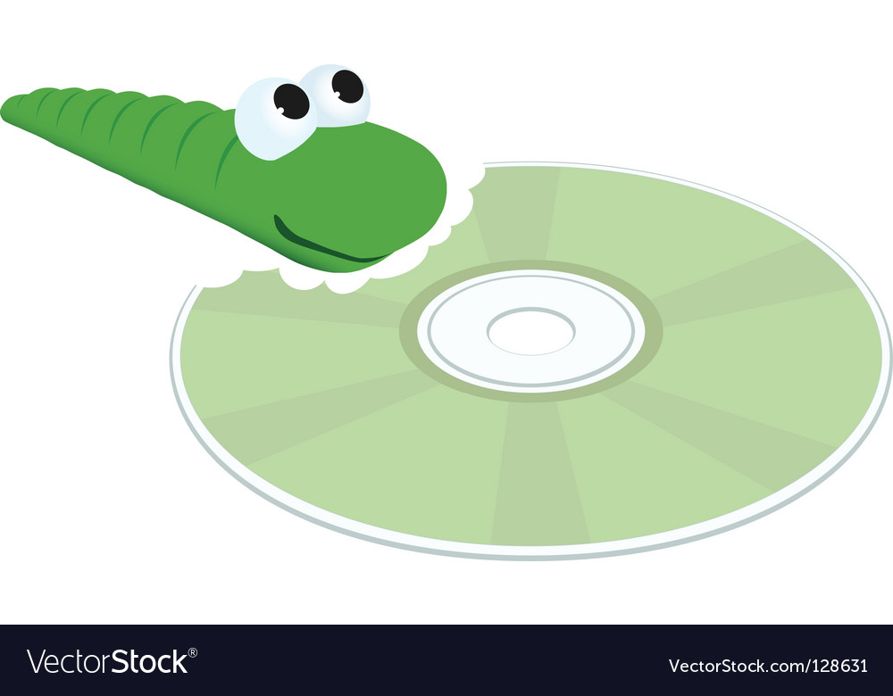 Worm computer virus Royalty Free Vector Image - VectorStock
