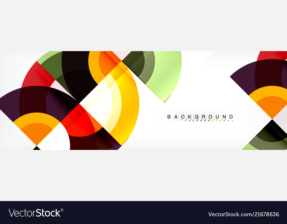 Circle abstract background Royalty Free Vector Image