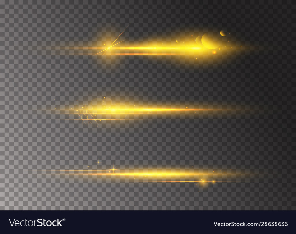 Set flashes Royalty Free Vector Image - VectorStock