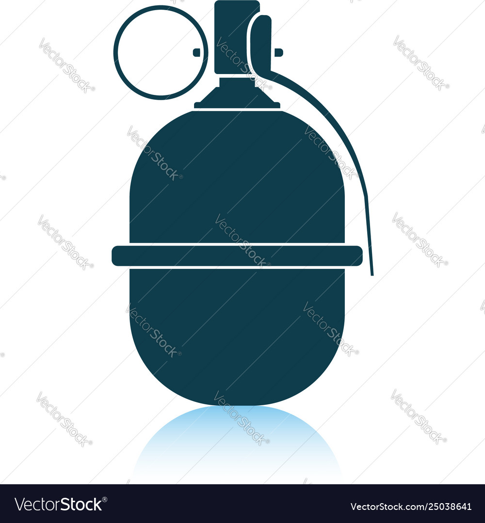 Attack grenade icon Royalty Free Vector Image - VectorStock