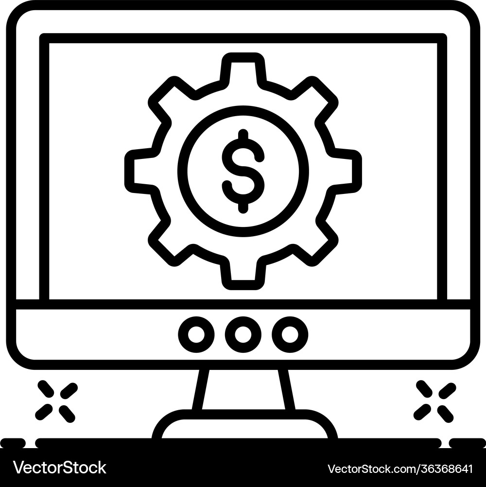 Financial management Royalty Free Vector Image