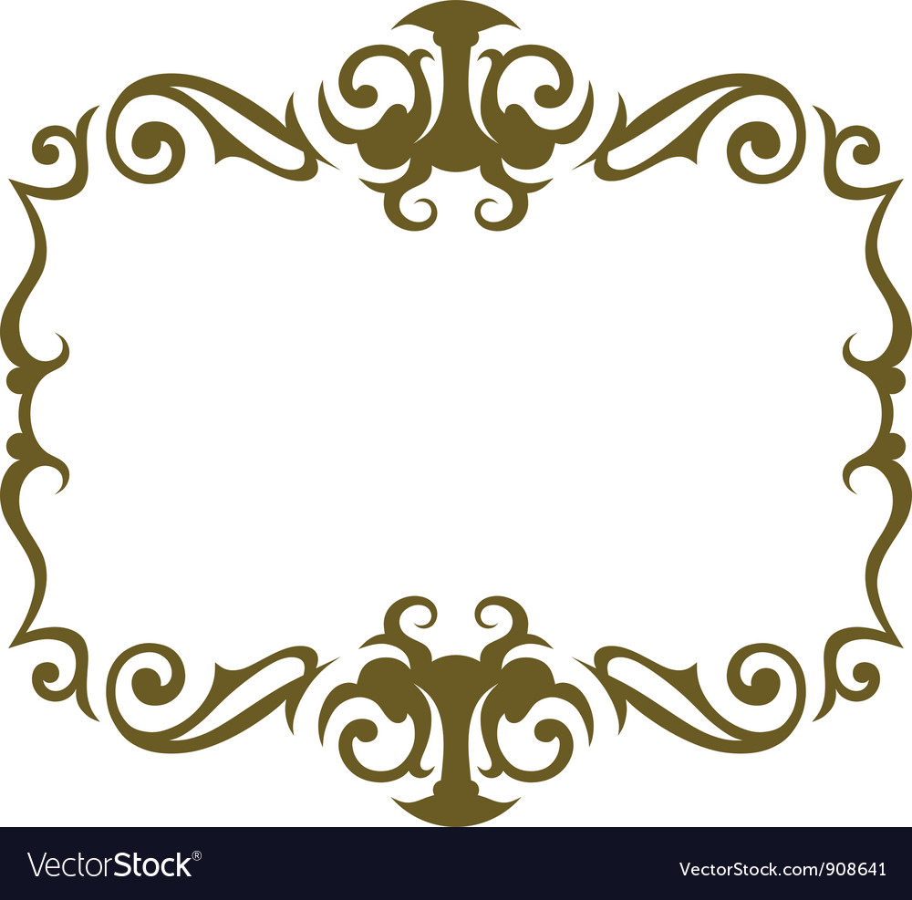 Frame design Royalty Free Vector Image - VectorStock