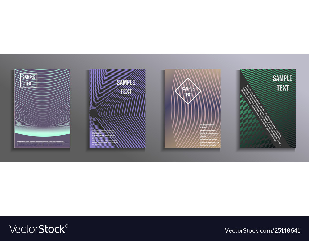 Minimal geometric coverage Royalty Free Vector Image