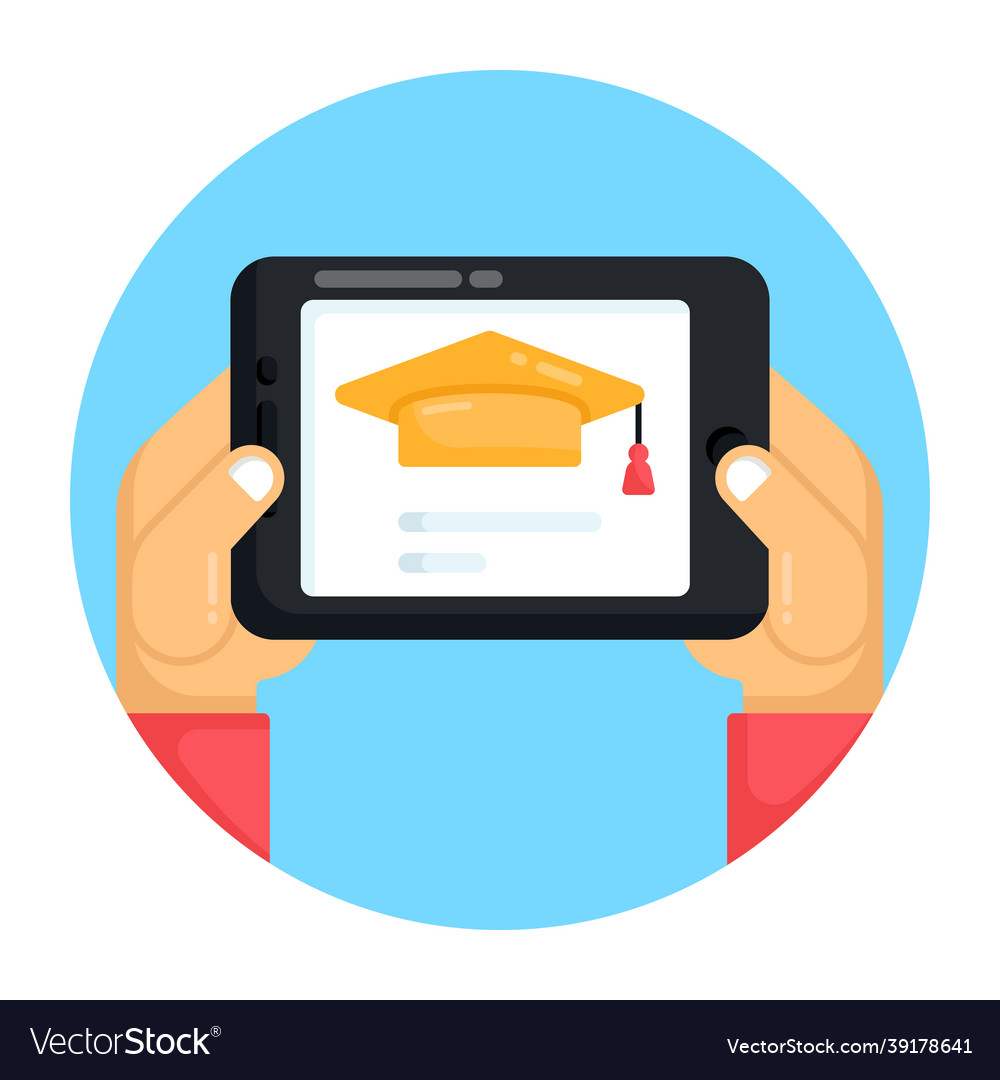 Online study Royalty Free Vector Image - VectorStock